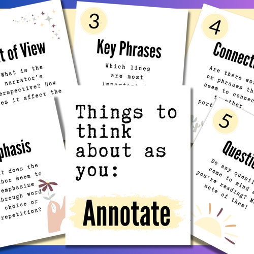 English Classroom Posters High School ELA Classroom Decor - Etsy