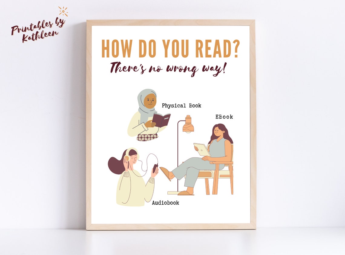 Reading Poster Middle School English Classroom Decoration - Etsy