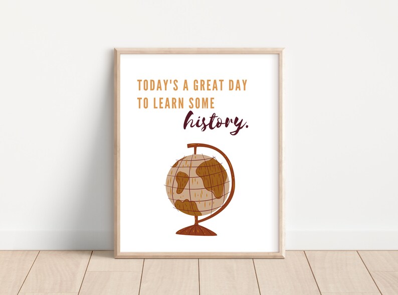 History Classroom Poster History Classroom Decoration Social - Etsy