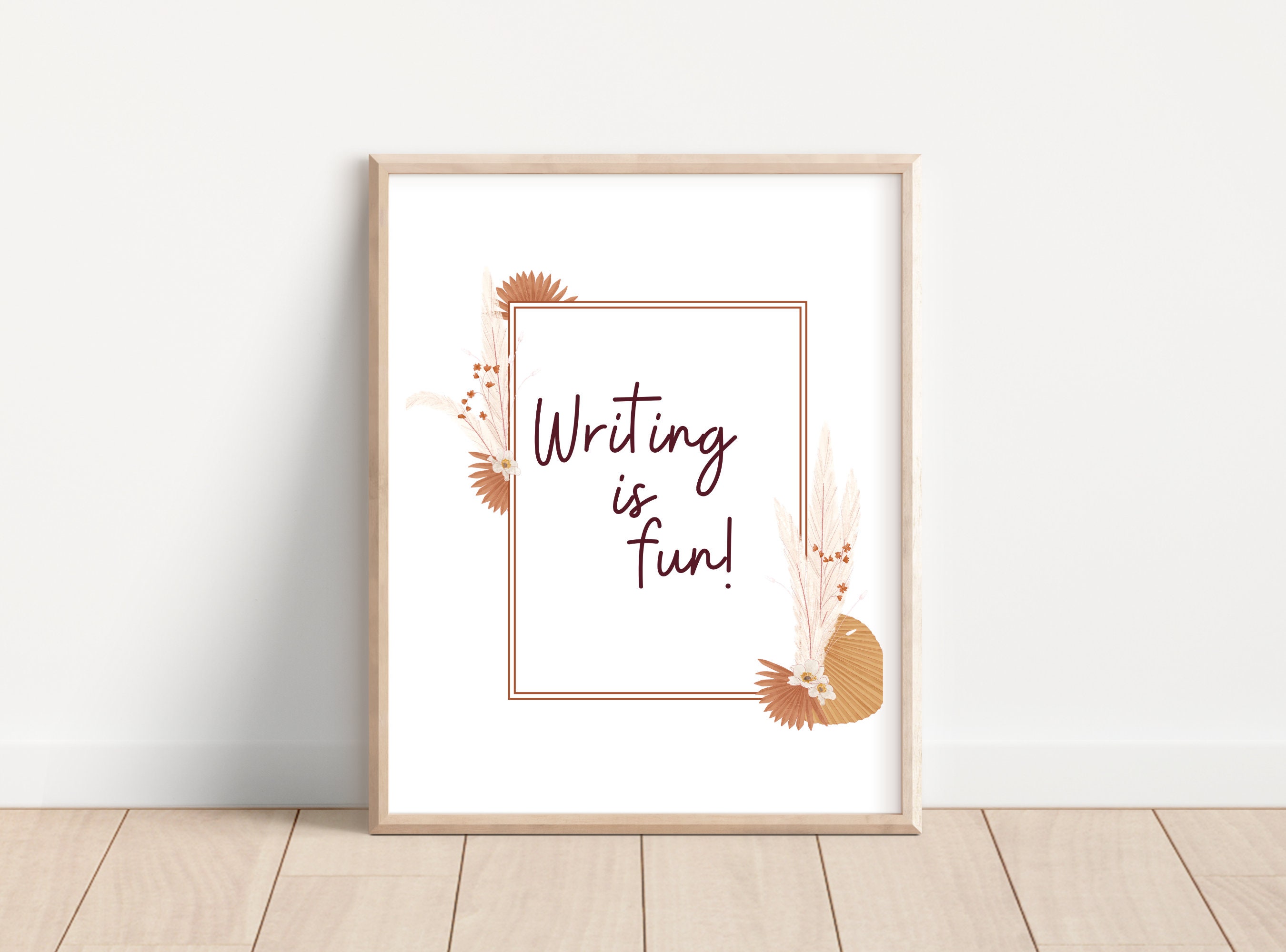 Writing Poster Middle School English Classroom Posters Boho - Etsy