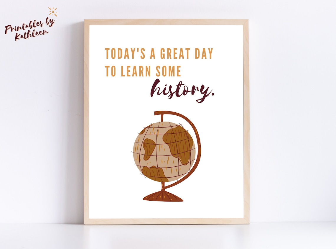 History Classroom Poster History Classroom Decoration Social - Etsy
