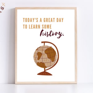 History Classroom Poster; History Classroom Decoration; Social Studies ...