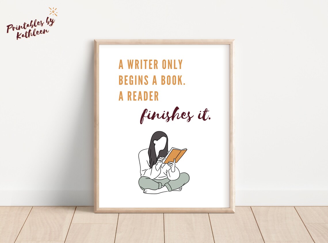 Reading Poster Set Middle School English Classroom Decor - Etsy