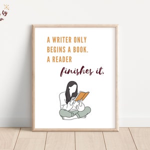 Reading Poster Set; Middle School English Classroom Decor; Library ...