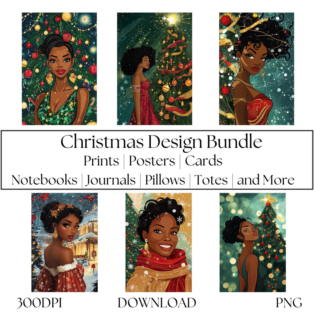 Design Bundle | Christmas Bundle Collection 1 | Digital Download | PNG ...