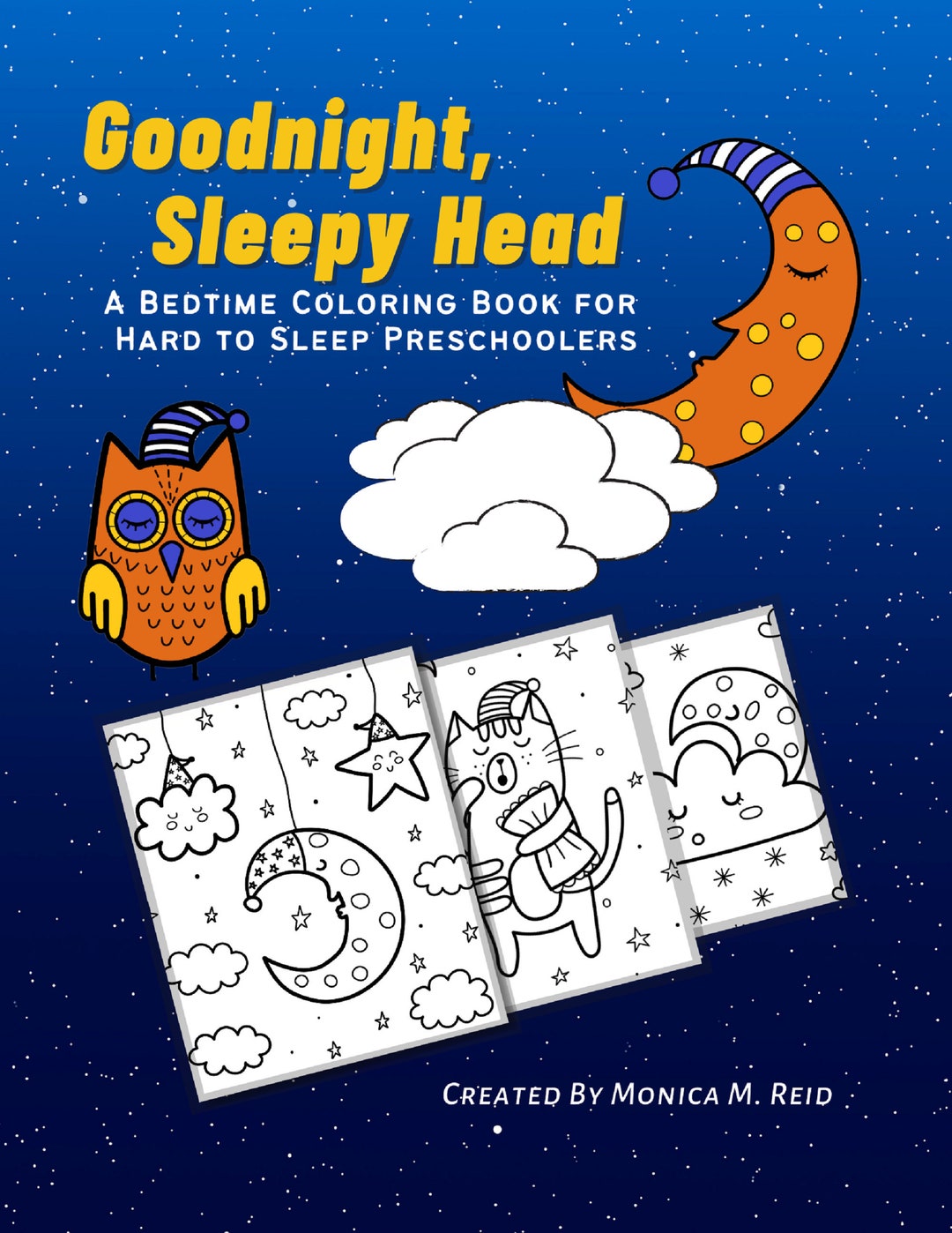Goodnight Sleepy Head: Ein Malbuch für schwer zu schlafende - Etsy ...