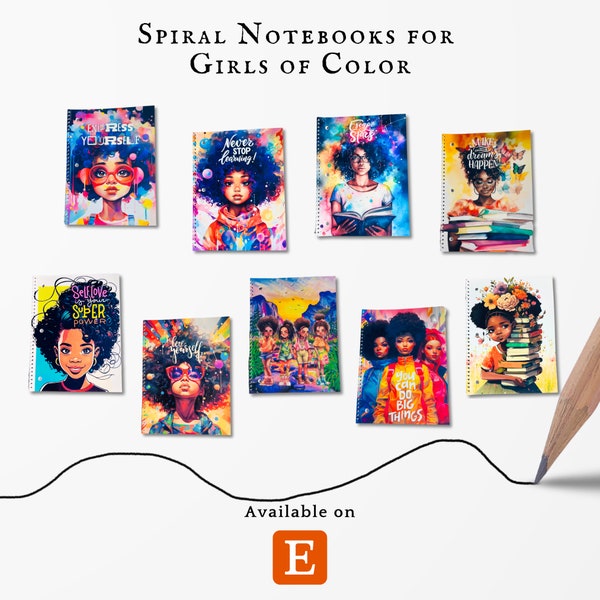 Black Girl Journal - Etsy