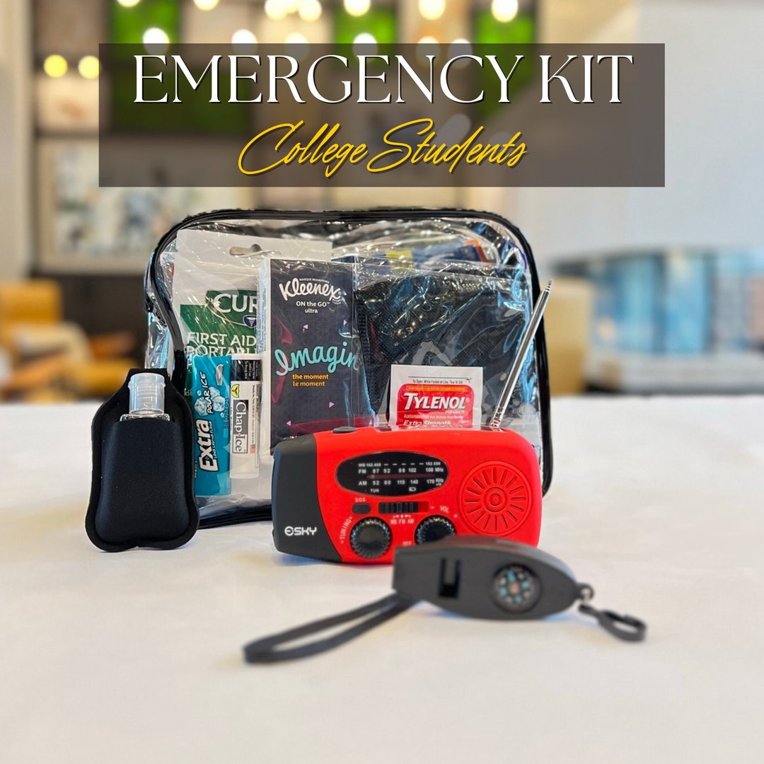 Mini 3-day Emergency Kit College Students High School Students Parents ...