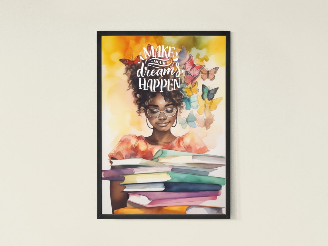 Poster Classroom Poster School Poster Wall Art Artwork for Girls ...