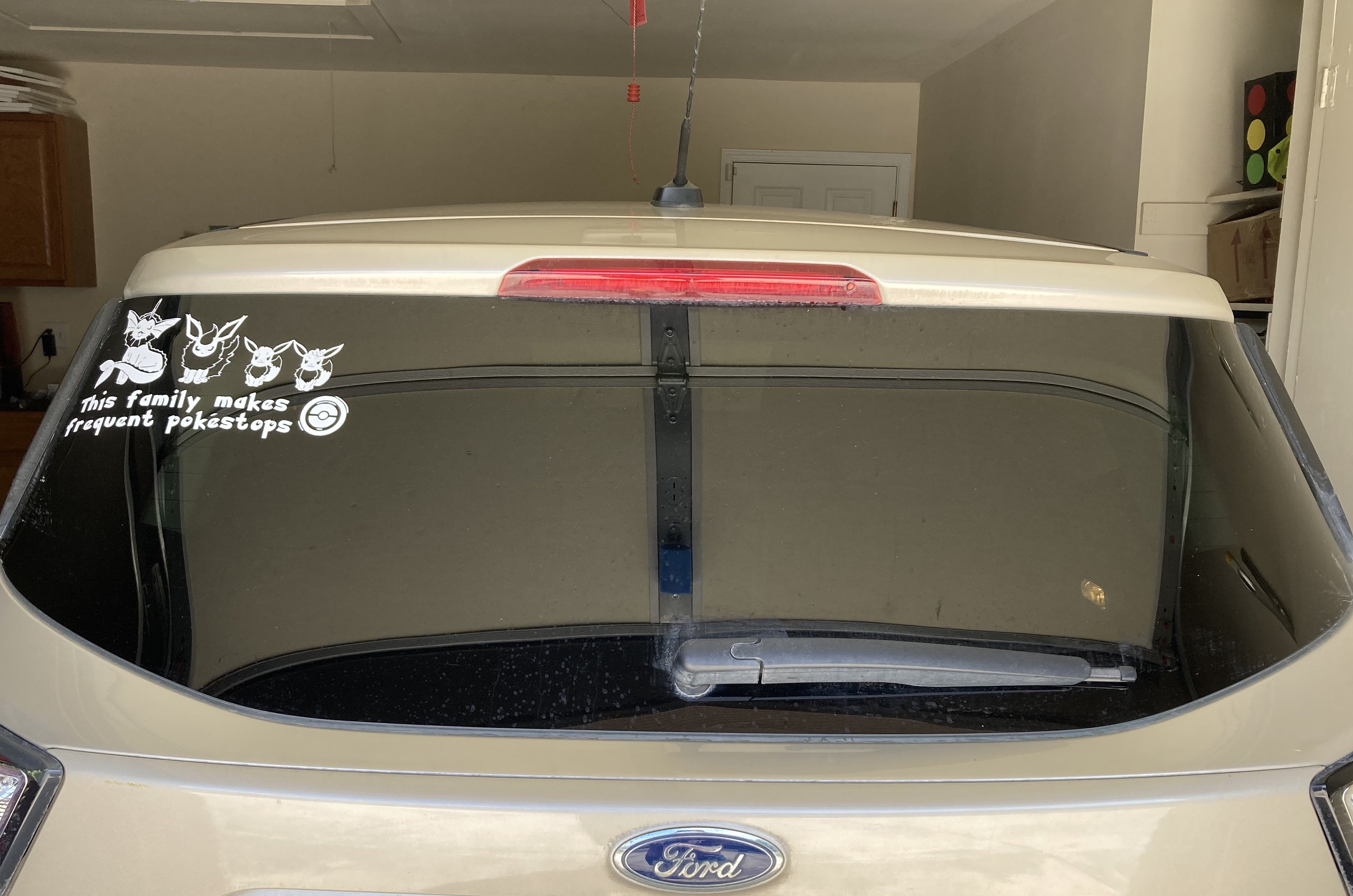 Eevee Evolution Family Car Decal - Etsy
