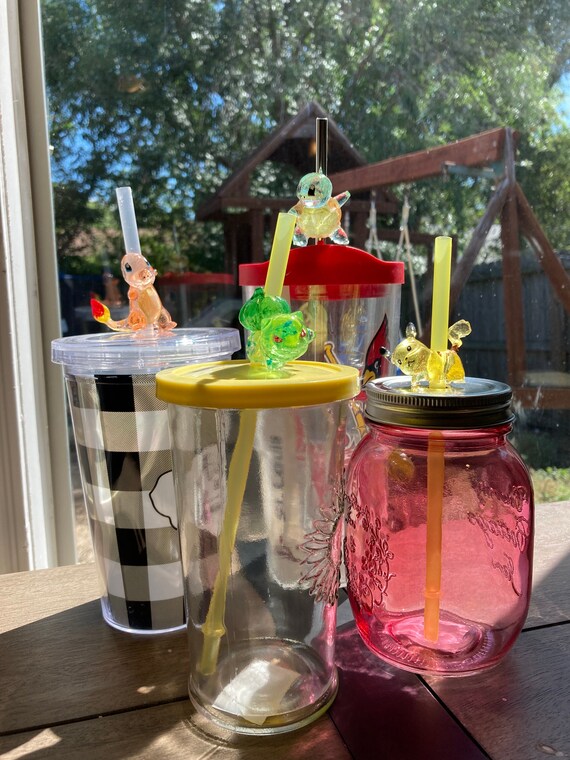 Pokémon Straw Topper | Etsy