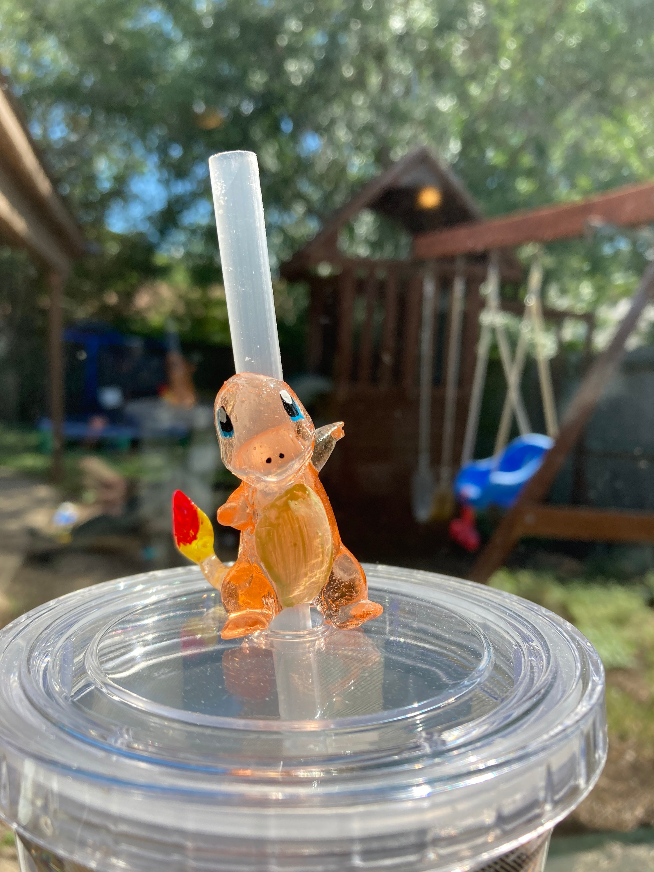 Pokémon Straw Topper - Etsy