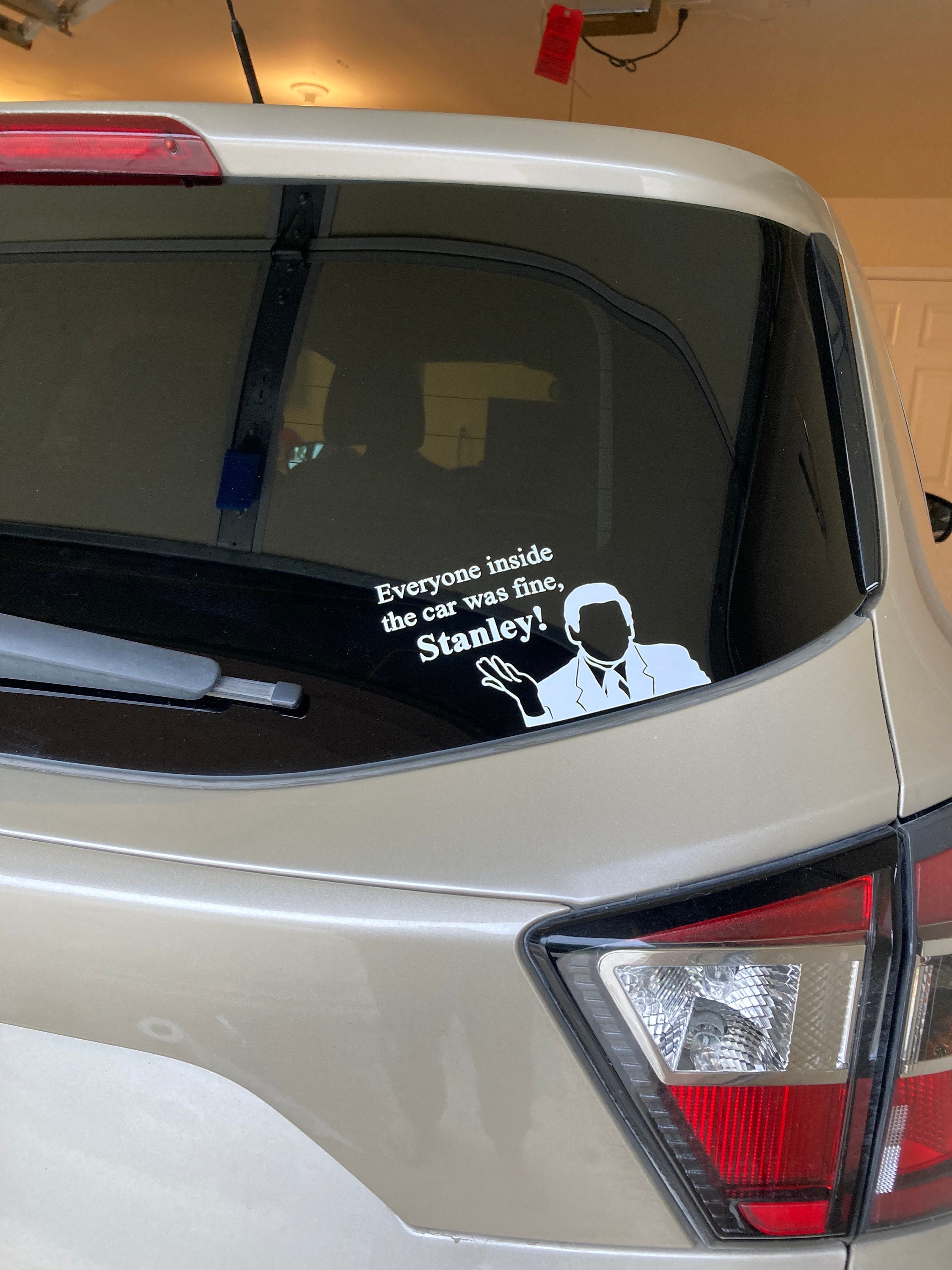 The Office Car Decal Stanley - Etsy