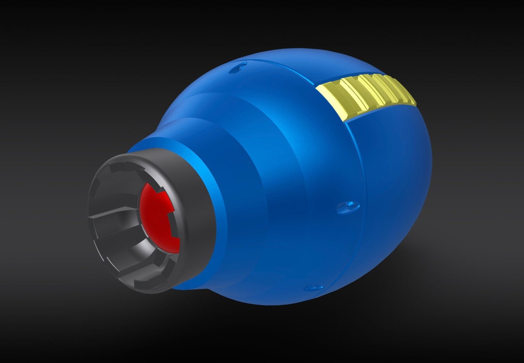 Megaman Mega Buster Cosplay Prop Digital File - Etsy