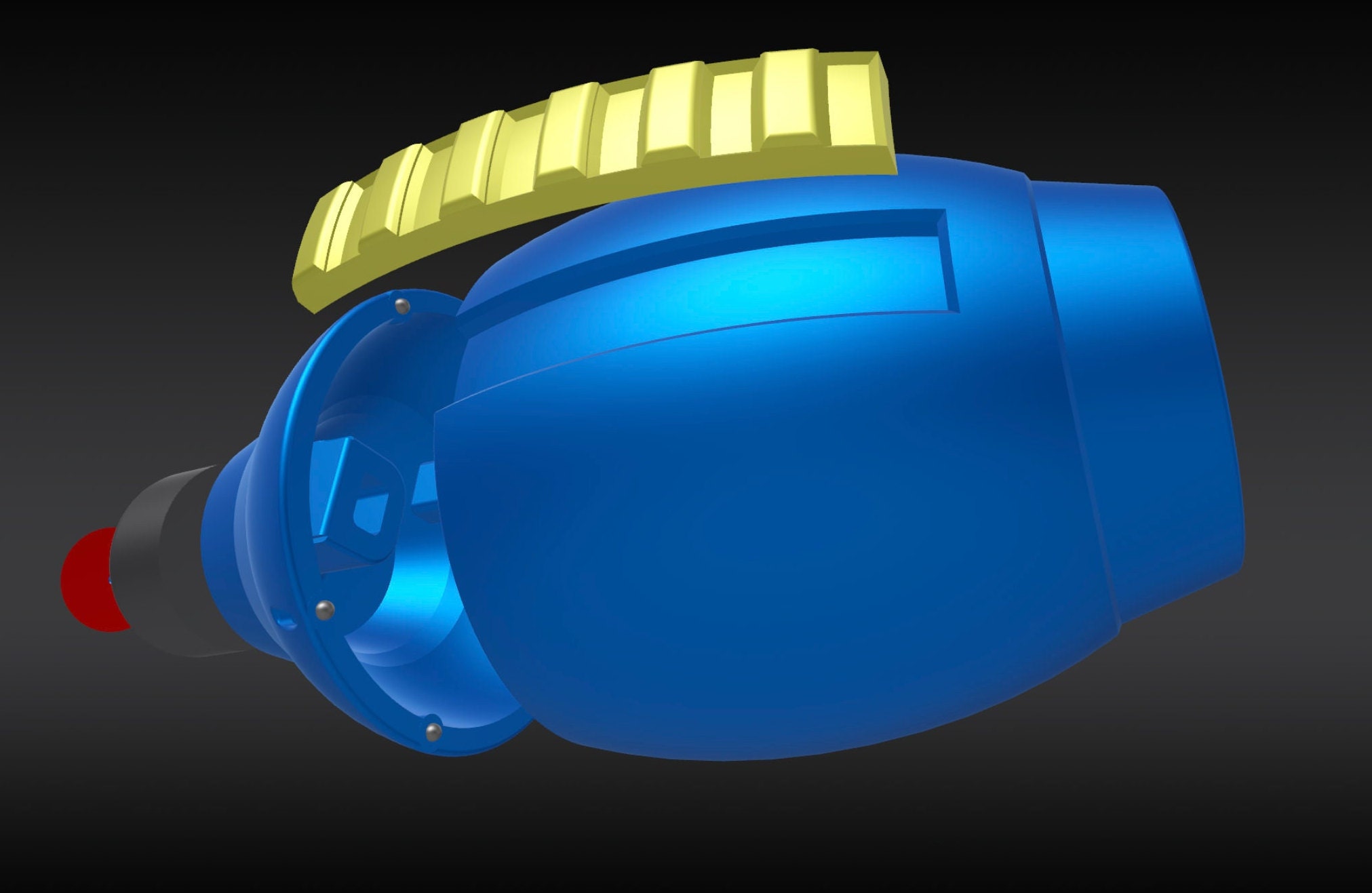 Megaman Mega Buster Cosplay Prop Digital File - Etsy