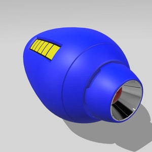 Mega Man classic Mega Buster Cosplay Prop Digital File - Etsy