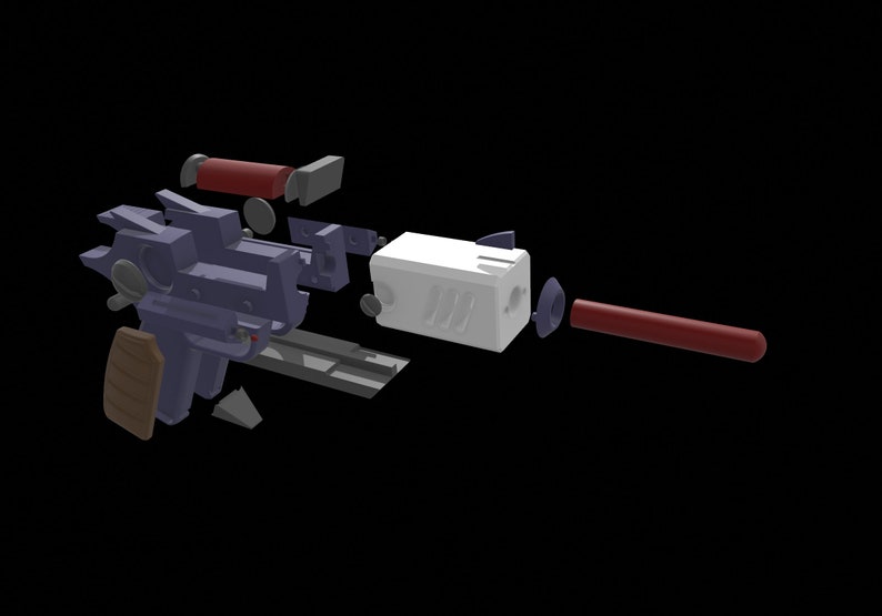 DIGITAL FILE Axl Bullets Axl's Pistol Mega Man-inspired Cosplay Weapon ...