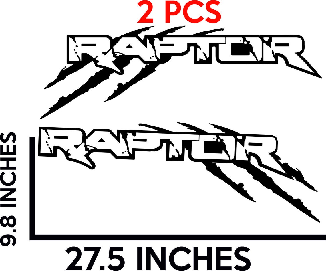 Ford Car Raptor F150 Decal Vinyl Decal Sticker Bumper Decal Etsy