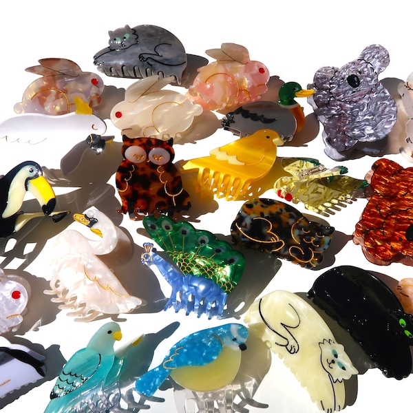 Bird Hair Clip - Etsy