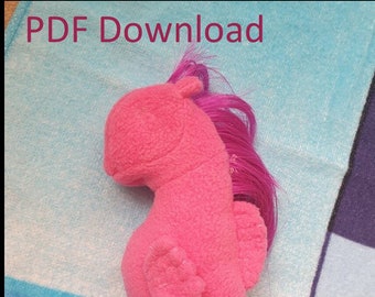 Lyra Mane Tail Sewing Pattern - Etsy