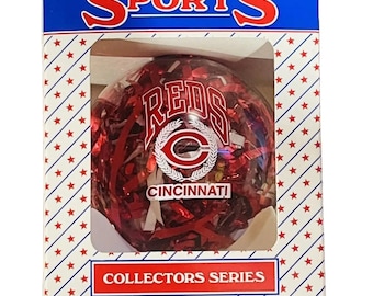 Cincinnati Mr Redlegs Christmas Ornament. Go Reds. Mr Redlegs. Mustache ...