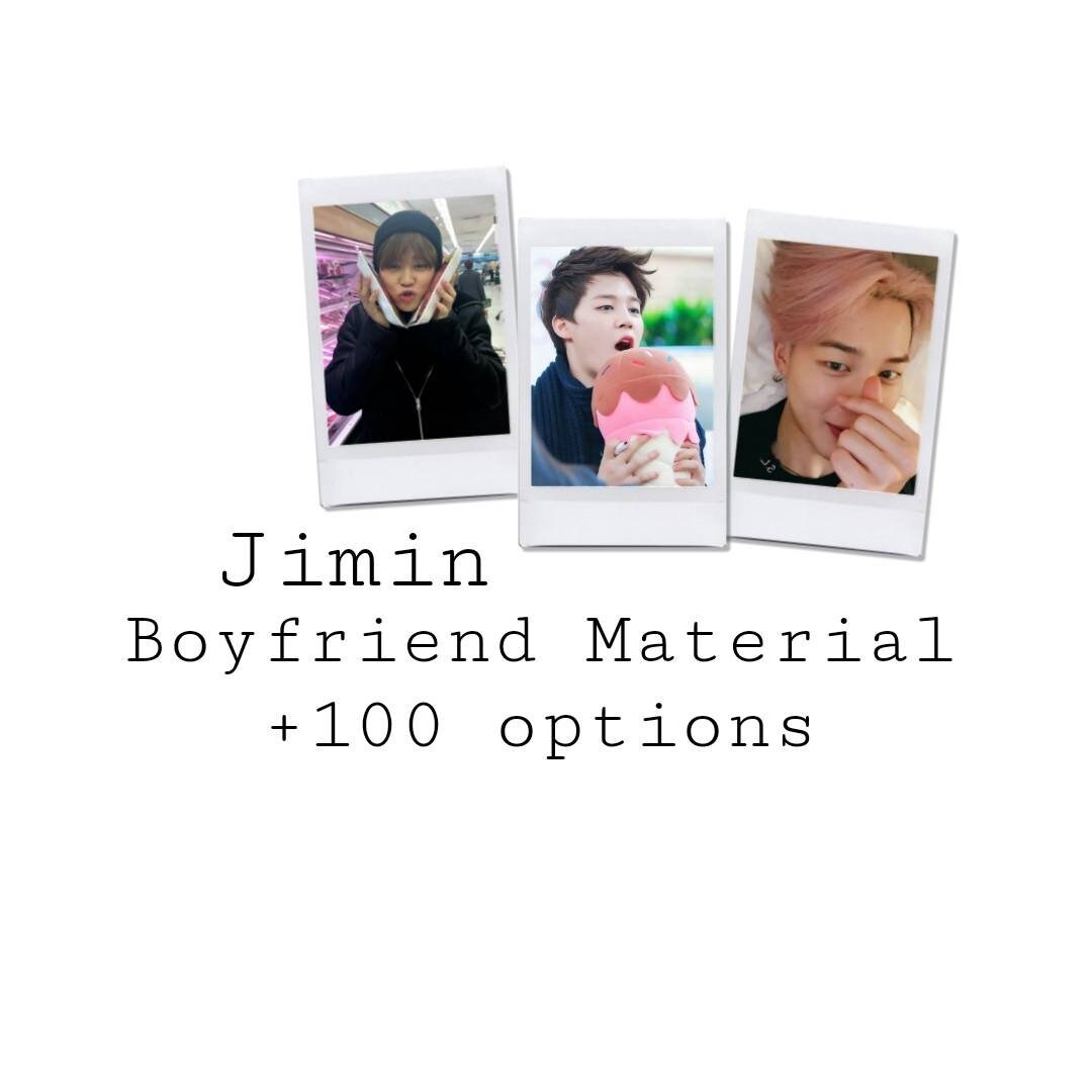 Jimin Boyfriend Material Instax Polaroids - Etsy
