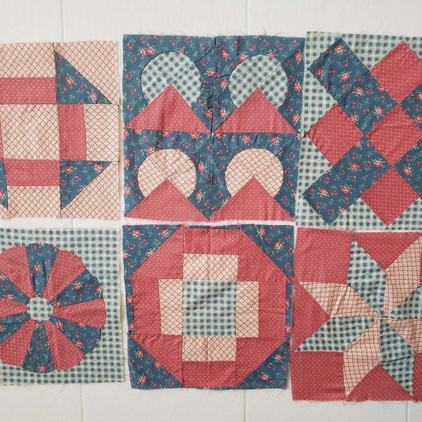 Antique Quilt Blocks - Etsy