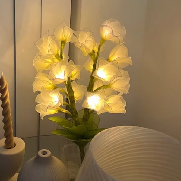 Flower Lamp - Etsy