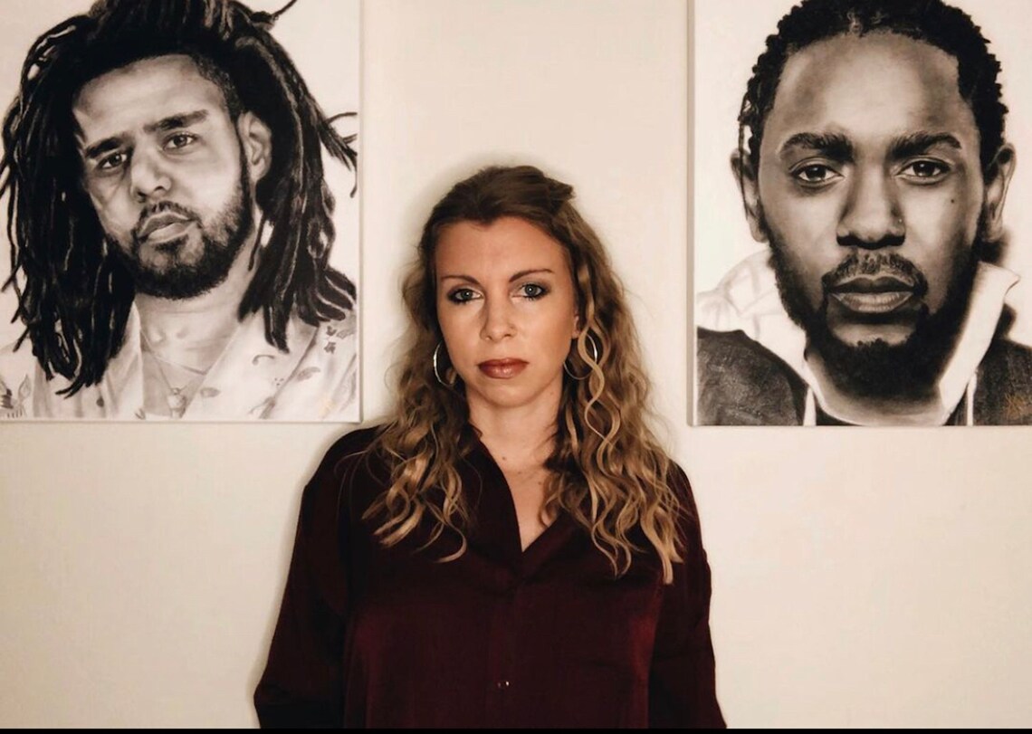 Kendrick Lamar - Canvas Print - 16"x20" - Sketch - Etsy