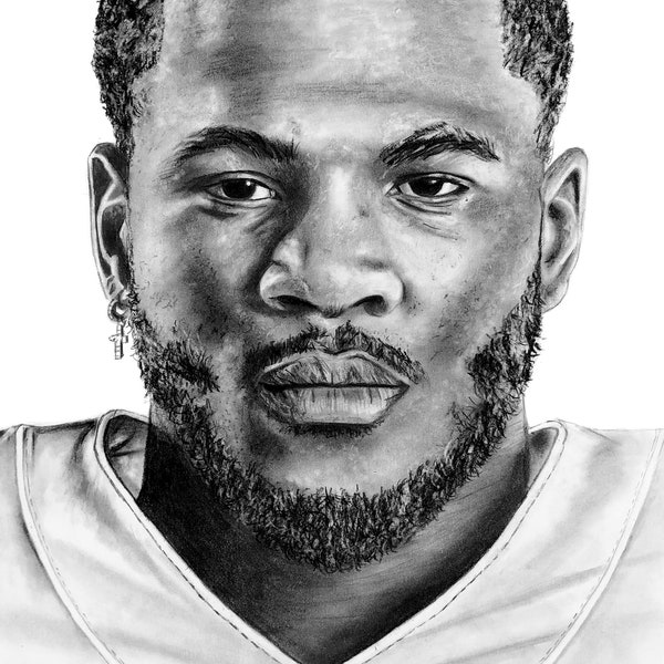 Micah Parsons Art Print - Etsy