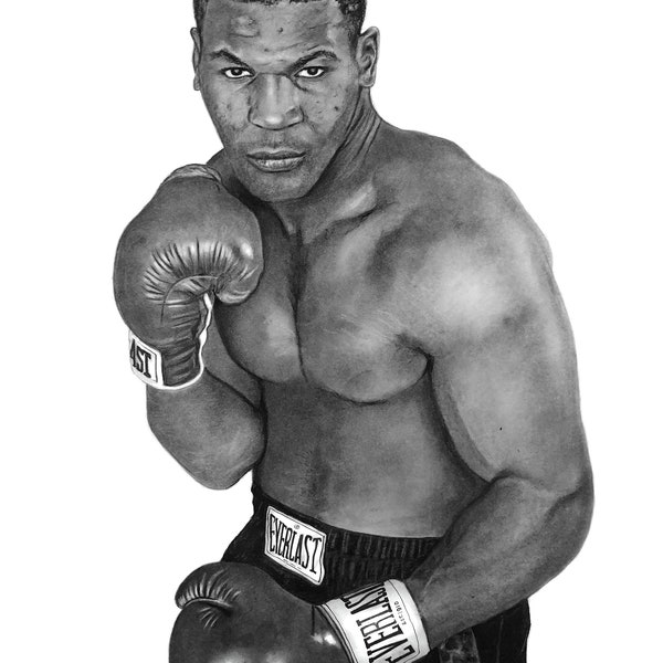 Mike Tyson Art - Etsy