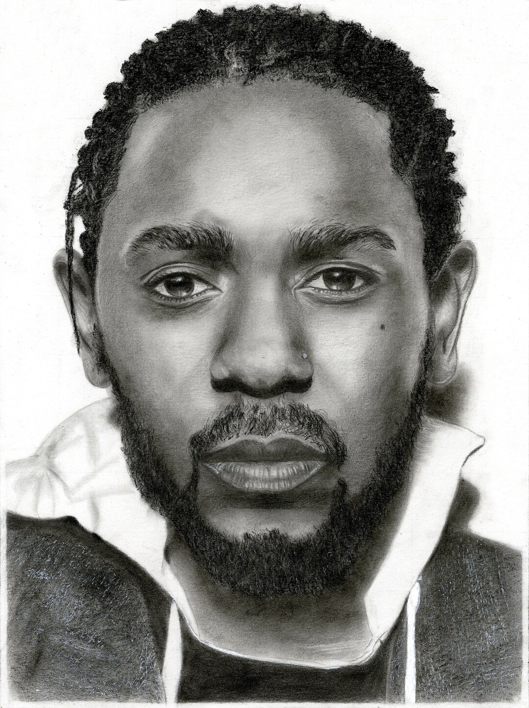 Kendrick Lamar - Canvas Print - 16"x20" - Sketch - Etsy