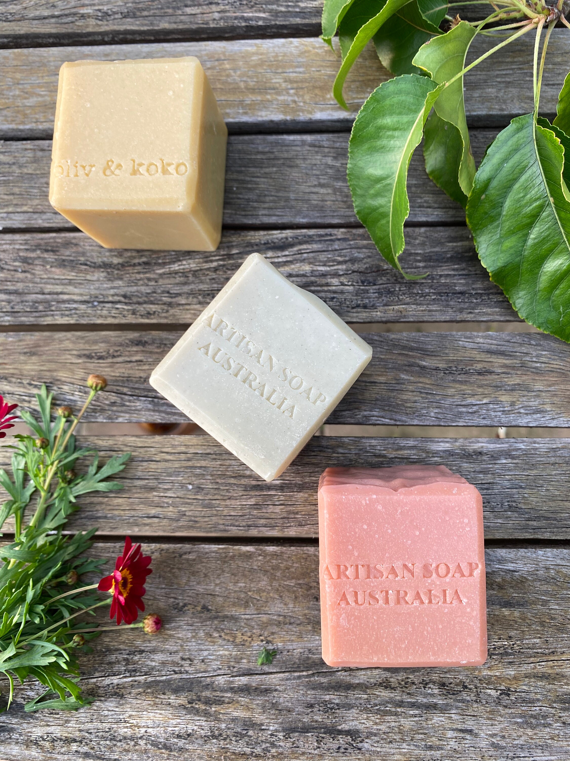 Square Soap Blocks Unlabelled. Handmade Soap Crafted in Australia ...