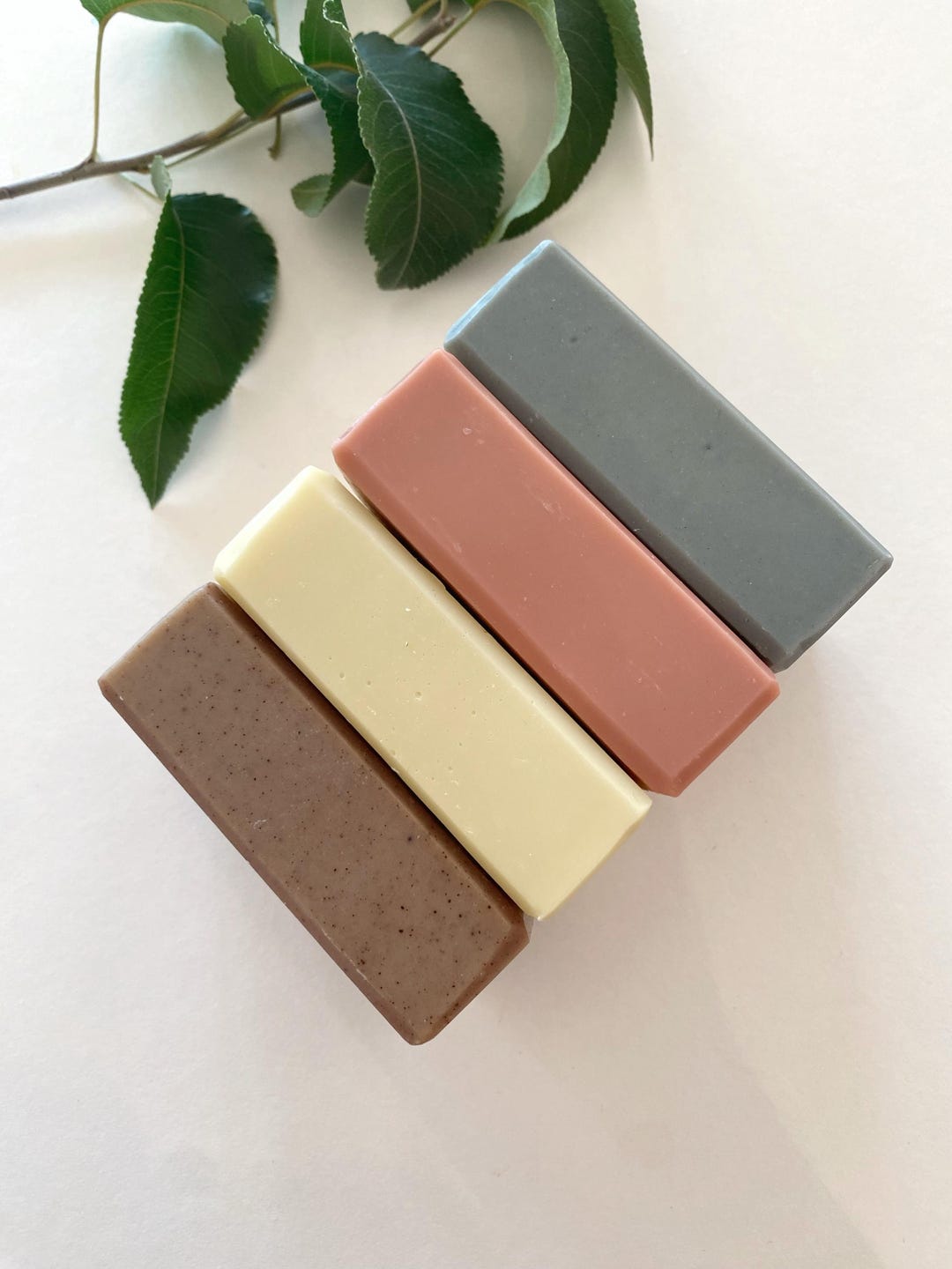 Set of 4 Unlabelled Large Soap Blocks. Wonderful Gift! Luxury Handmade ...