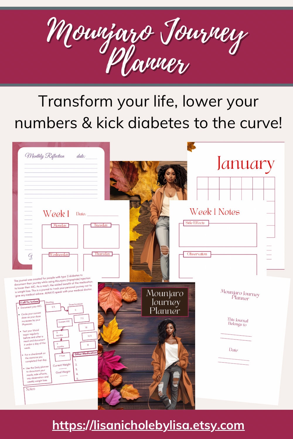 Mounjaro Journey Planner - Etsy