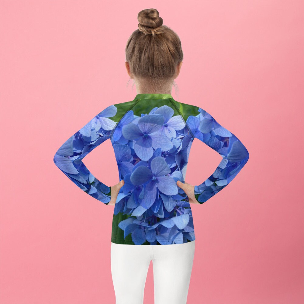 Indigo Kids Rash Guard Shirt Long Body and Sleeves Kids - Etsy