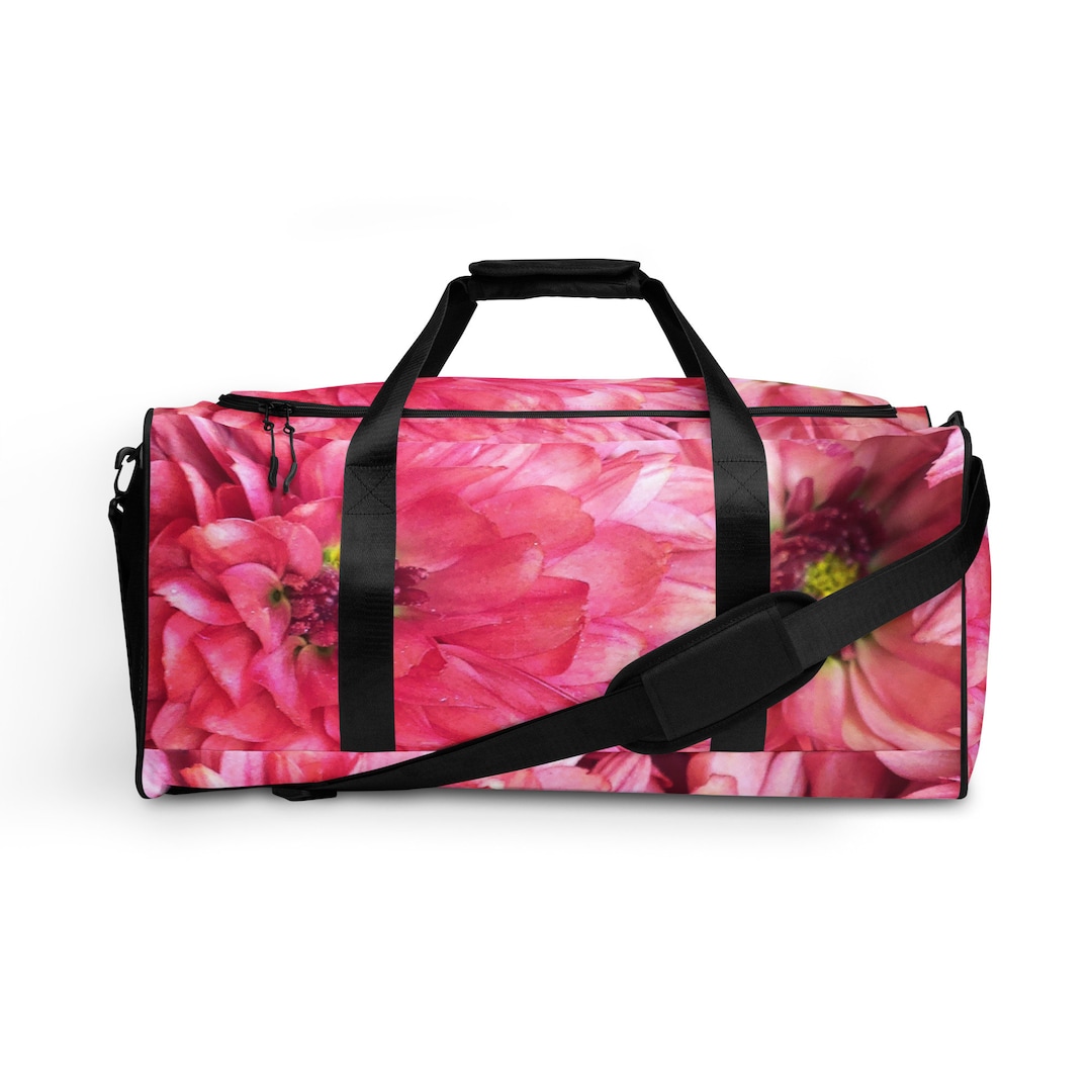 Pretty in Pink Duffel Bag | Pink Adjustable Padded Strap Duffel Bag ...
