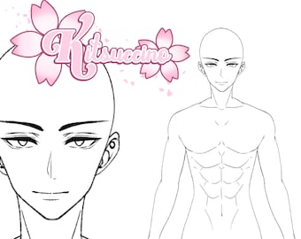 Female Vtuber/concept Art Model Base PSD 2.0 Update - Etsy