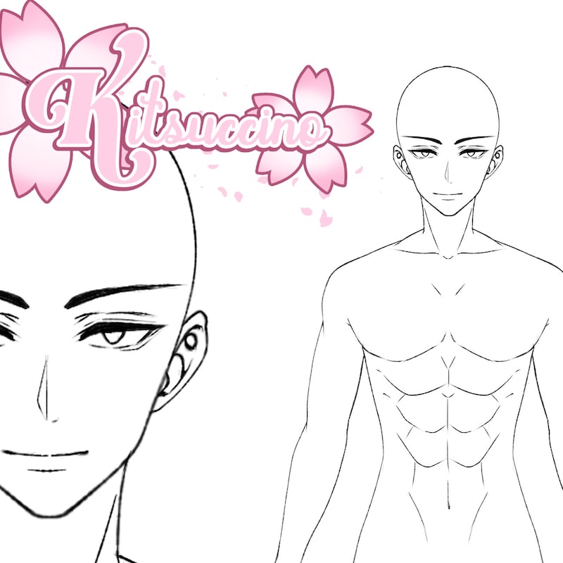 Male Anime Base - Etsy