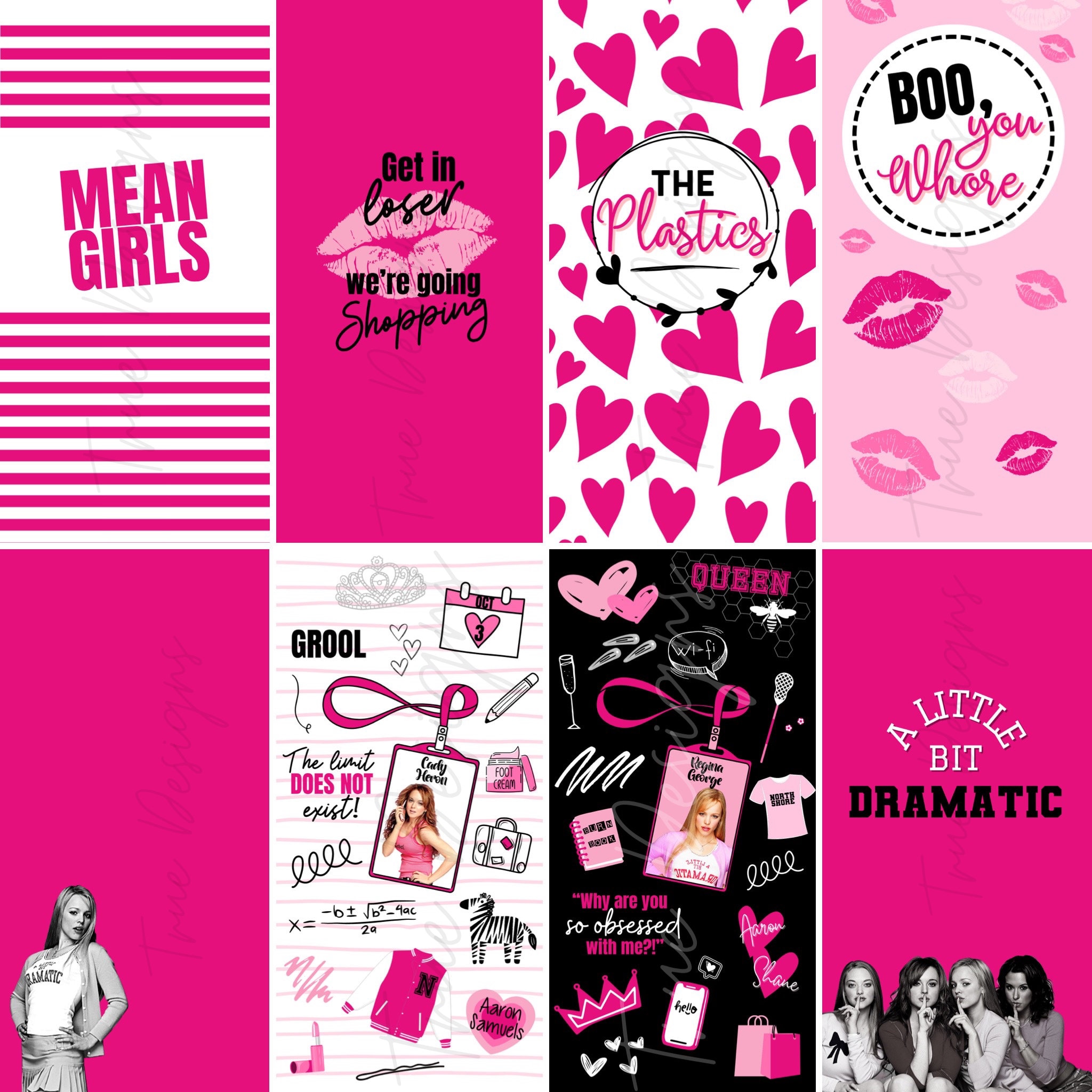 Mean Girls- Wallpapers - Etsy