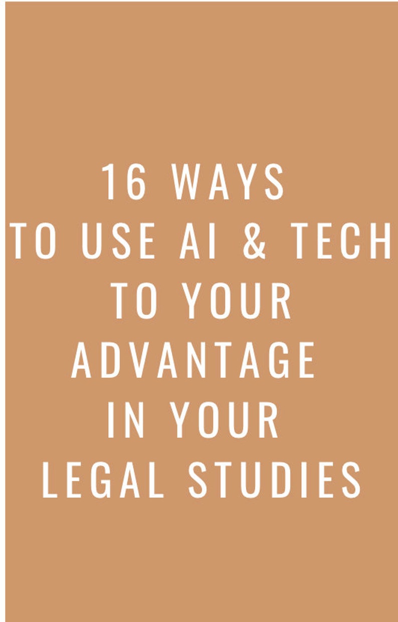 Law Student Cheat Sheet | Australian Law Student Notes | Legal Guide ...