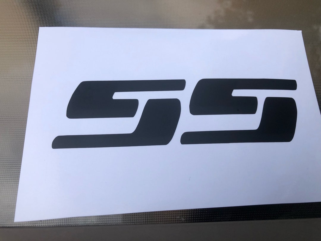 Silverado SS Vinyl Decal - Etsy