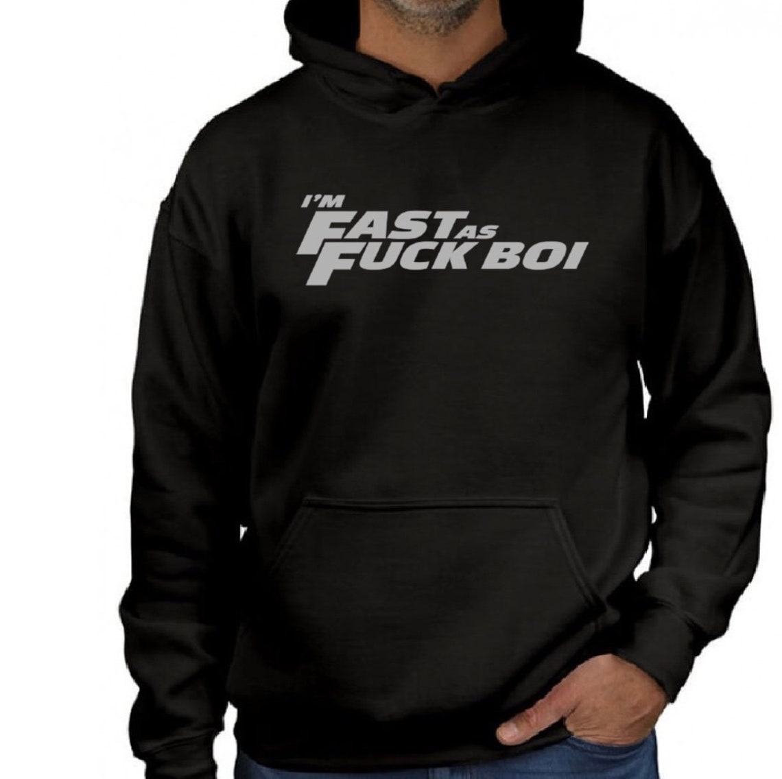 I'm Fast AF Boi Hoodie Funny Jdm Car Humor Vw Euro Ricer | Etsy