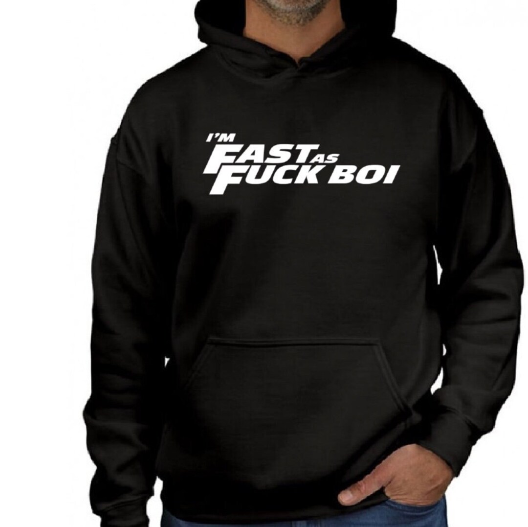 I'm Fast AF Boi Hoodie Funny Jdm Car Humor Vw Euro Ricer Tuner Usdm ...
