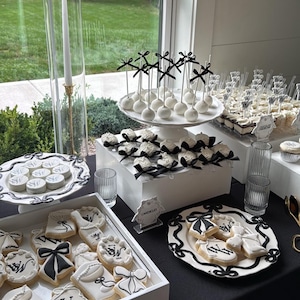 Handmade Wooden Buffet Risers: Set of 5 Display Cubes/ Dessert Risers ...