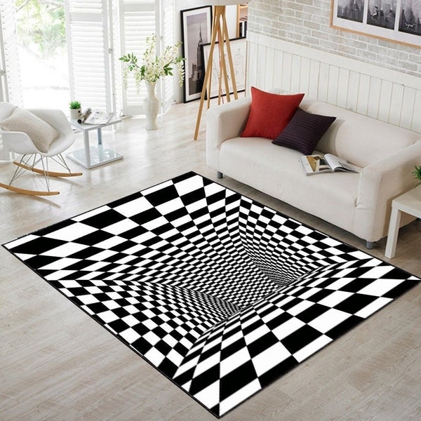 3d Optical Illusion Rug - Etsy