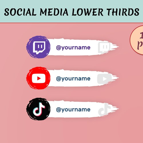 Custom Animated Instagram Follow Button Overlay for Intro - Etsy