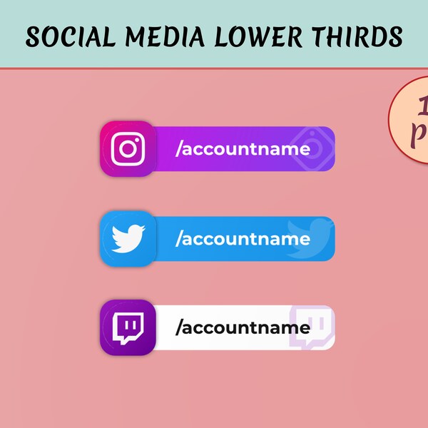 Social Media Overlay - Etsy