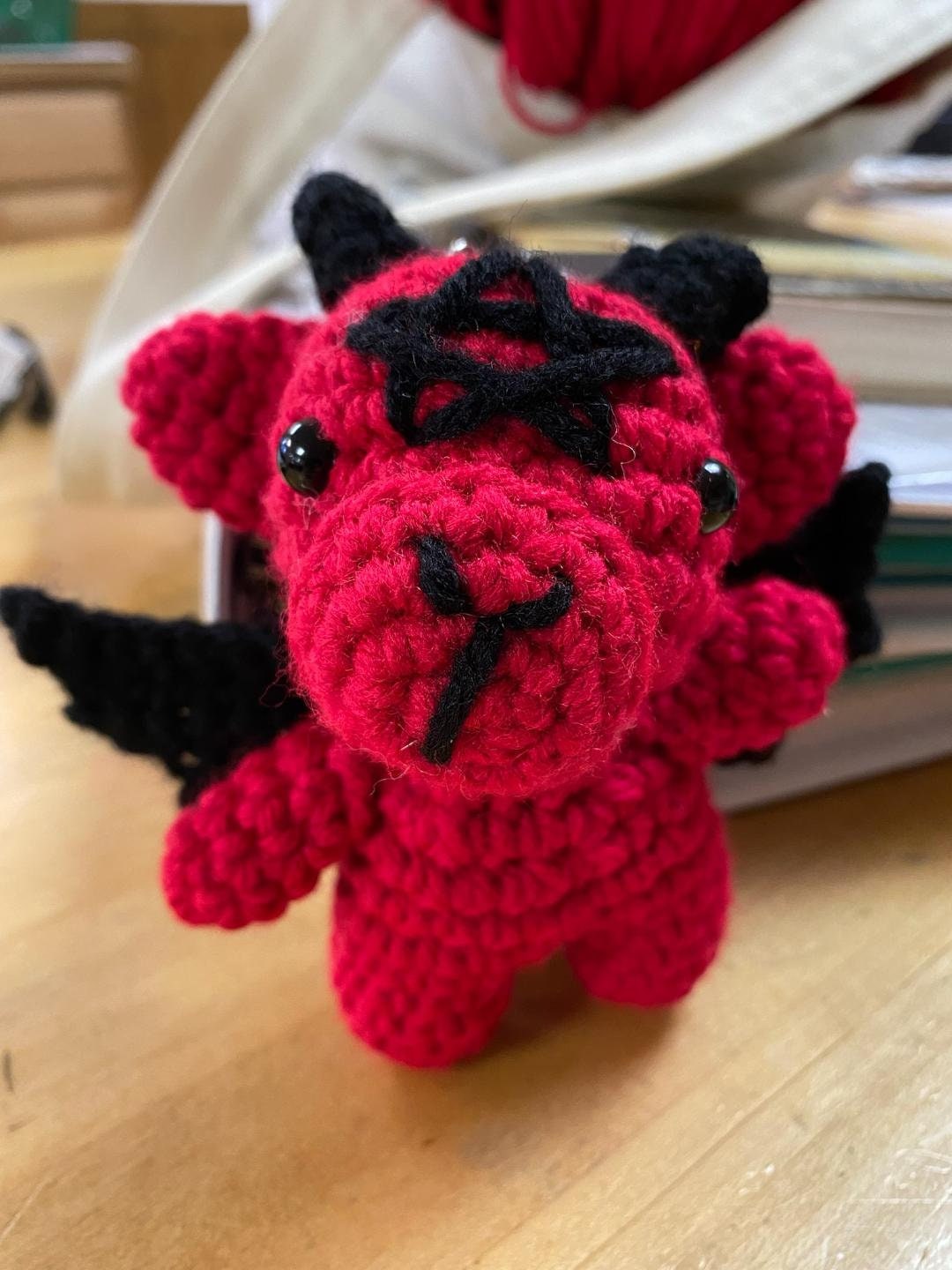 Baphomet Keychain Pattern - Etsy
