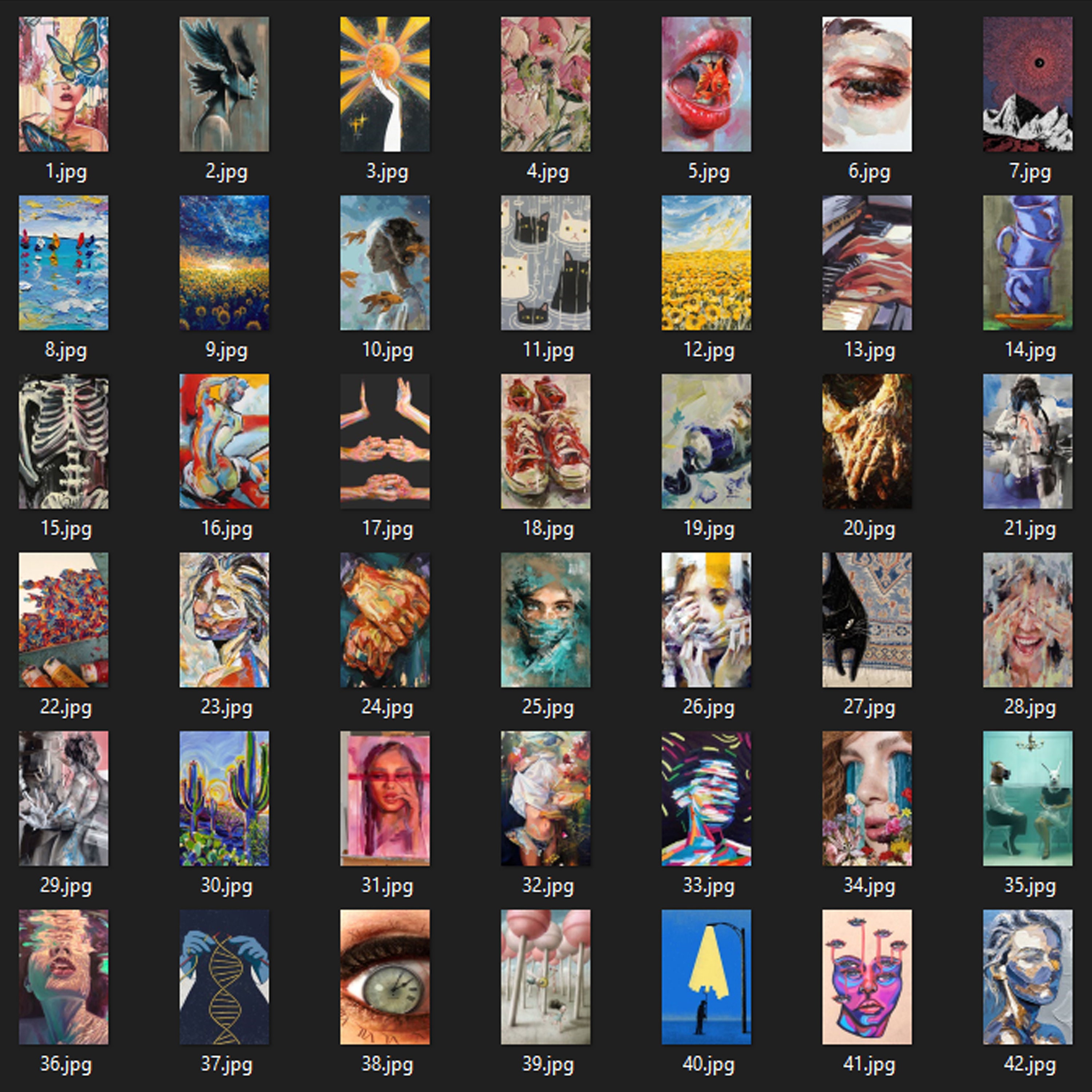 Artcore Wall Collage Kit | Retro Aesthetic Prints (digital Download) - Etsy